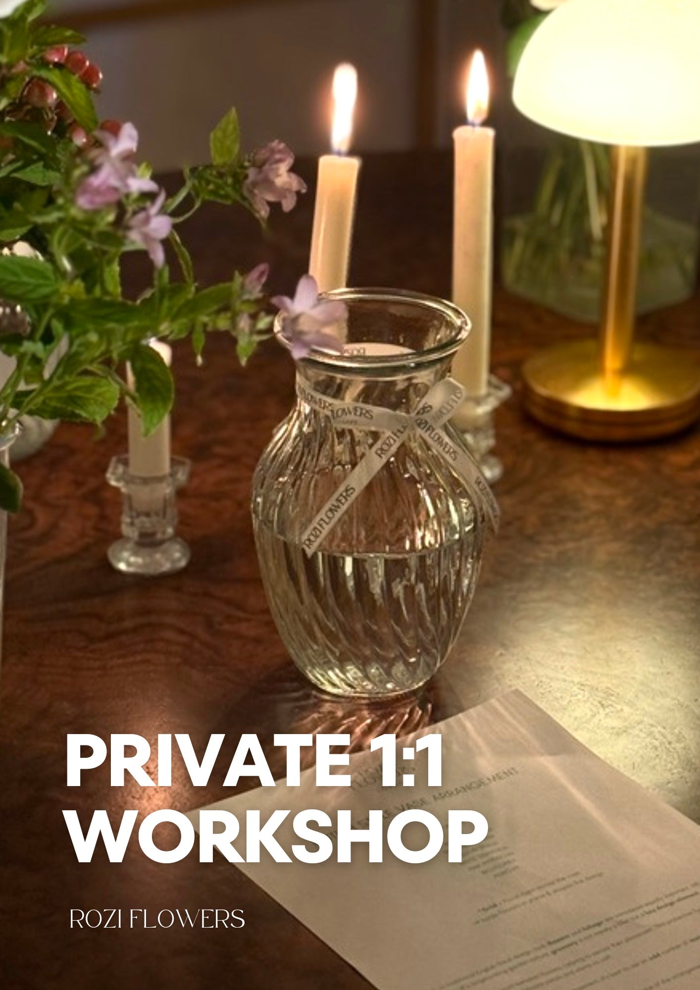 Private 1:1 Workshop - Choose Your Date – Rozi Flowers London